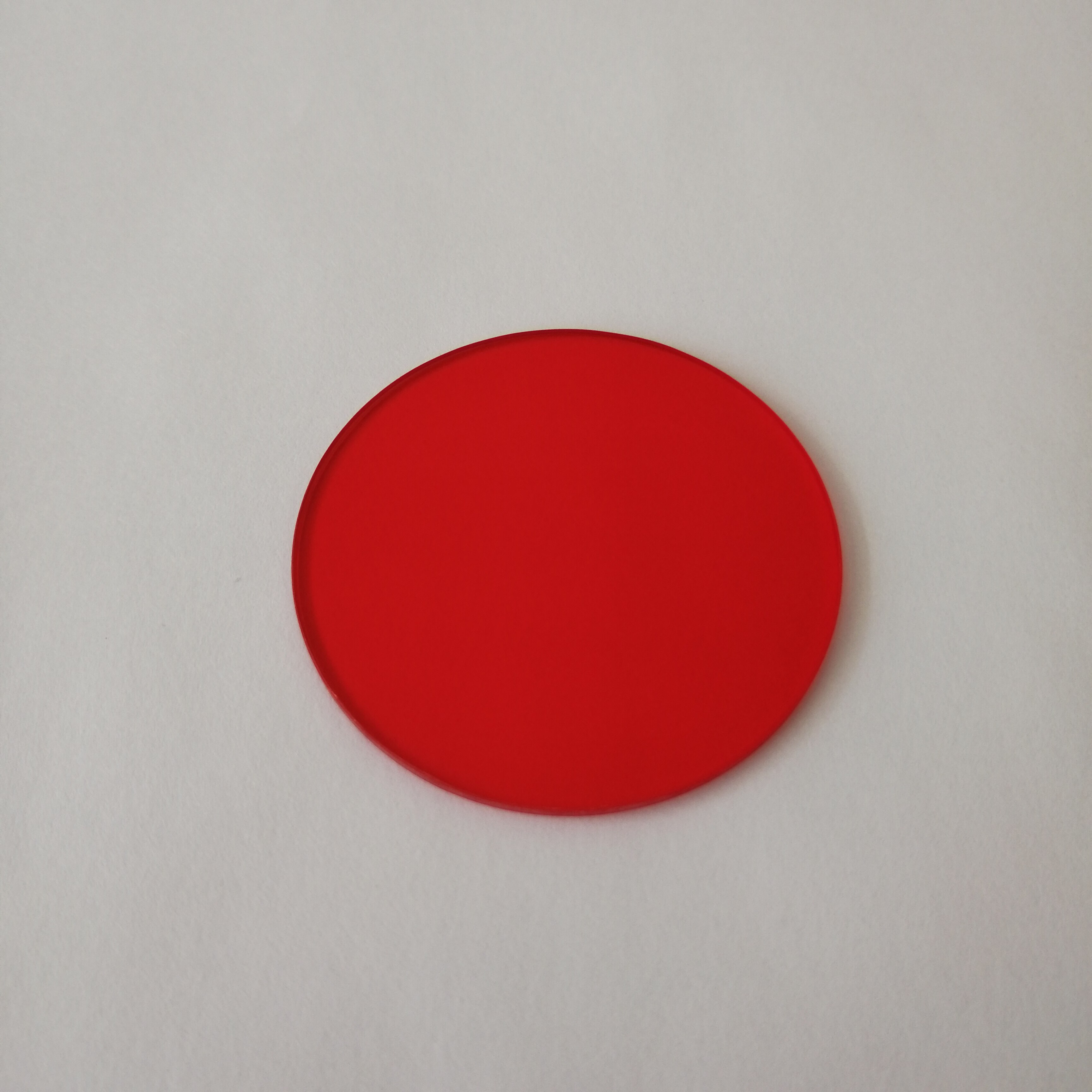 50*2.0mm 580nm Longpass Filter Red Optical Glass C... – Grandado