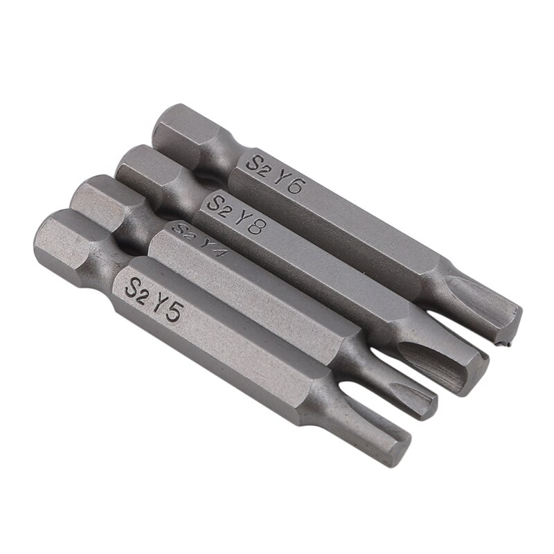 4Pcs 50mm Square S2 Trident Bit Screwdriver Bit Se... – Vicedeal