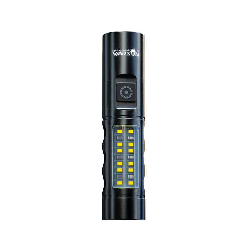 Warsun 18650 powed led oppladbar lommelykt multifu... – Grandado