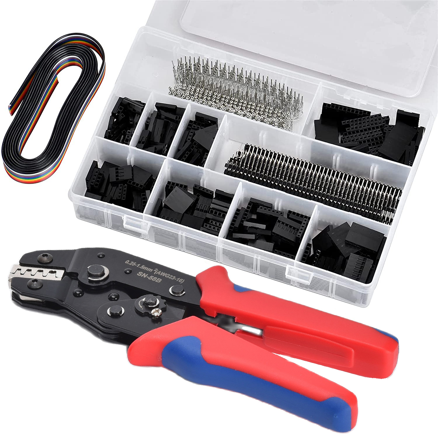 SN-58B Dupont Crimping Tool Plier Set Jst Terminal... – Grandado