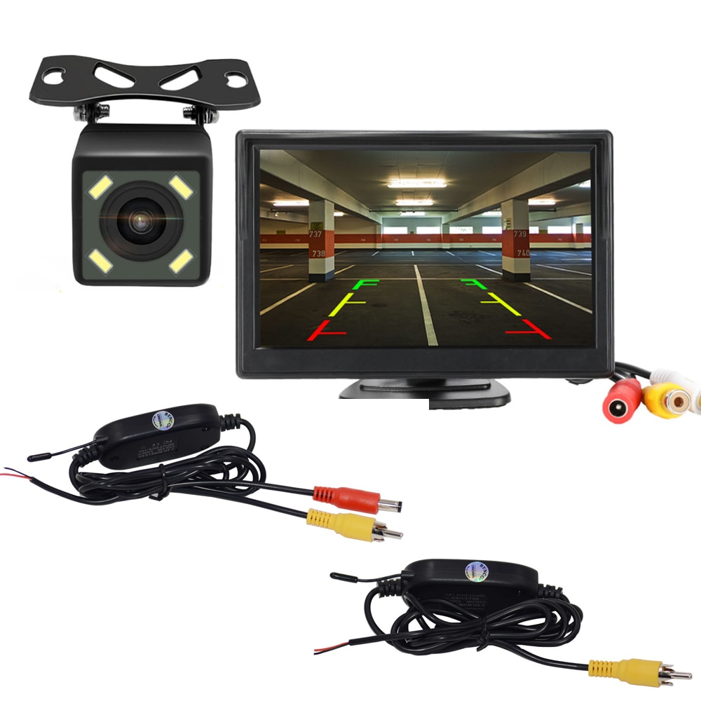 5" LCD Car Monitor Rear View Camera Wireless Video... – Vicedeal