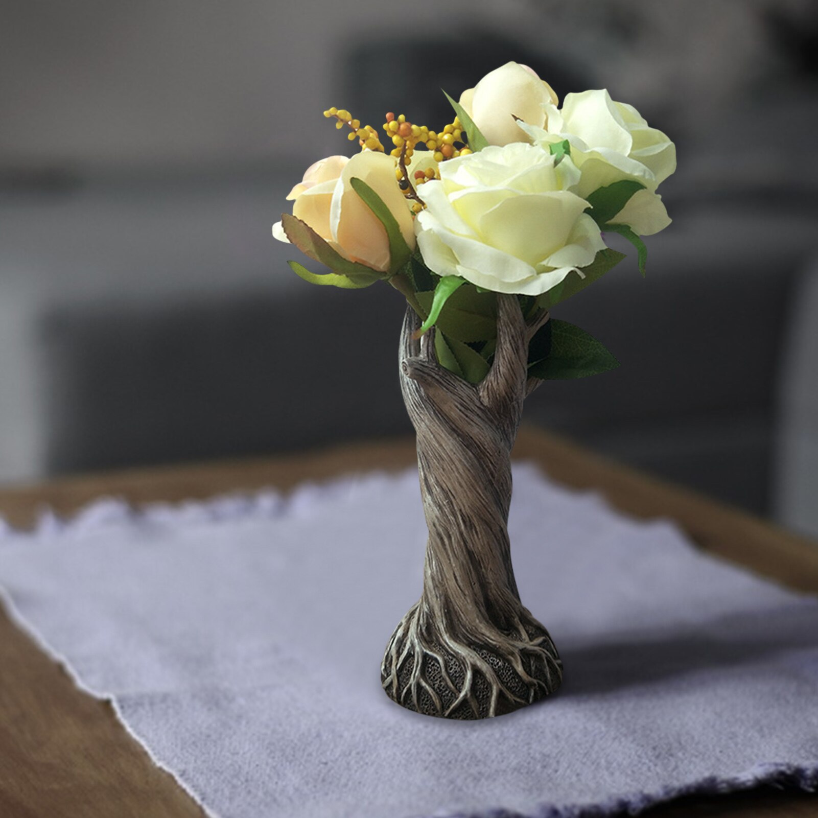 Nordic Tree Trunk Shape Flower Vase Home Decor Flo... – Grandado