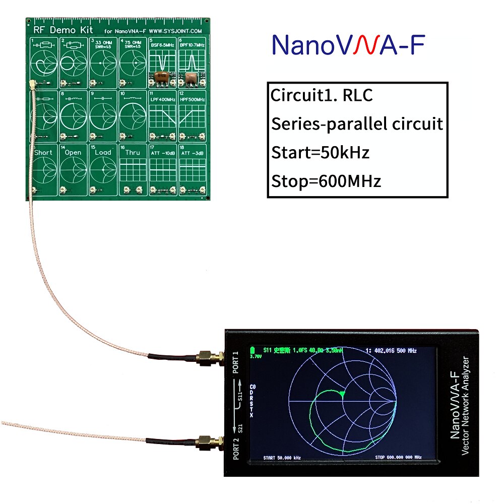 Rf Demo Kit Voor Nanovna Vna Rf Test Board Vector ... – Vicedeal