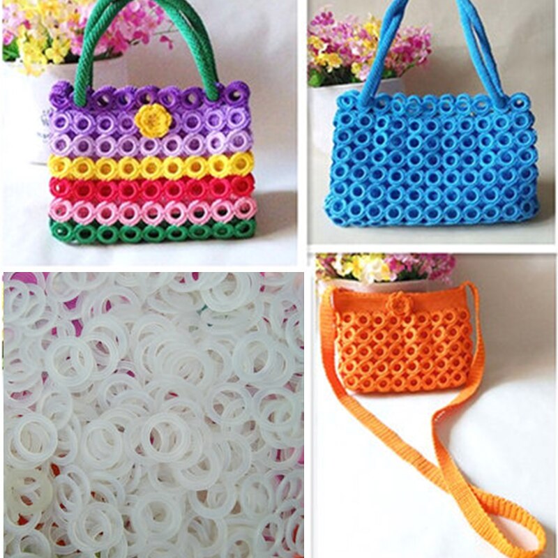 100pcs/Lot Practical Plastic Rings DIY Bags Strap ... – Grandado