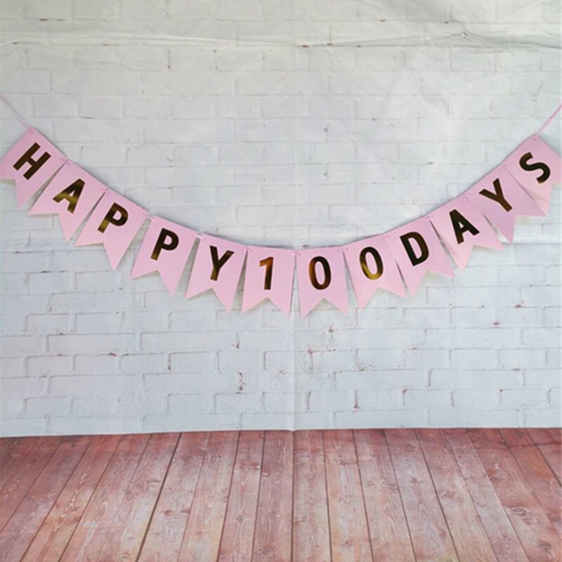 Bannière d'anniversaire HAPPY DAYS 100, 1 ense... – Grandado