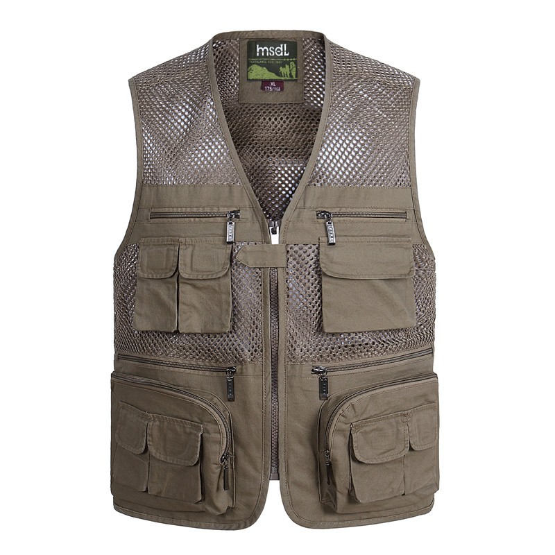 Summer Breathable Mesh Vest Men Fast Dry Photograp... – Grandado