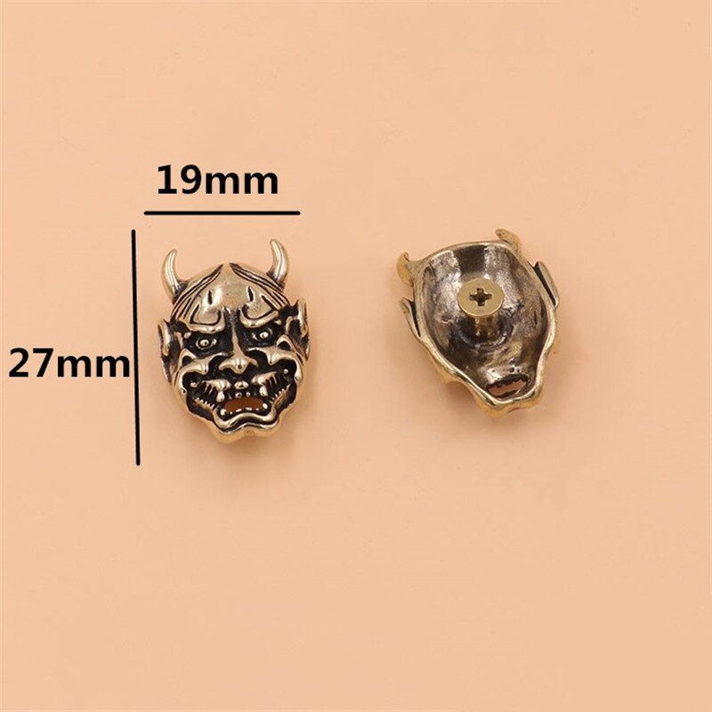 5 pcs Solid brass goth devil Monster conchos screw... – Grandado