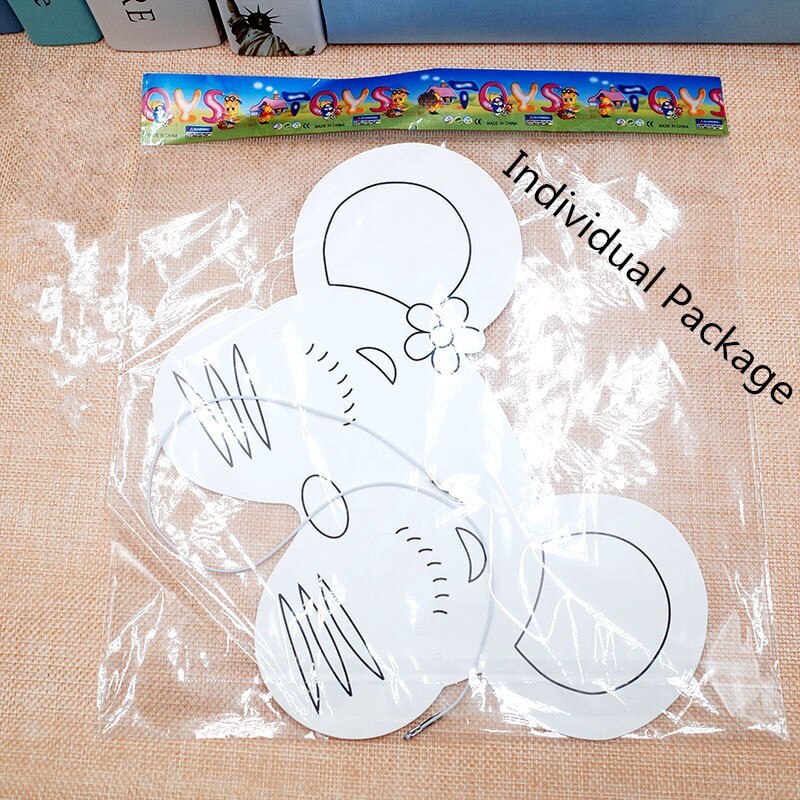 2Pcs/Lot Cartoon Animals Graffiti Mask Toys Kids B... – Grandado