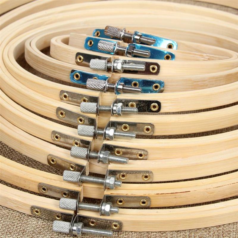 12pcs Circle Frame Bamboo Embroidery Hoop DIY Craf... – Grandado