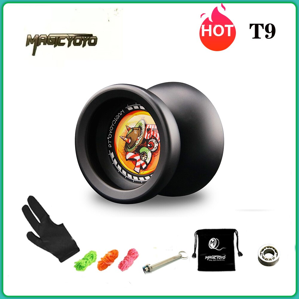 Magic Yoyo T9 Polished Alloy Aluminum Yoyo Respons... – Grandado
