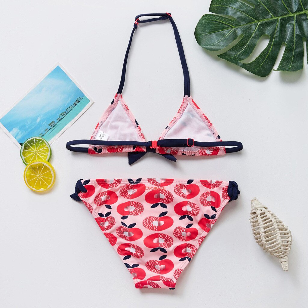 Children Kids Girls Bikini Beach Swimsuit+Shorts S... – Grandado