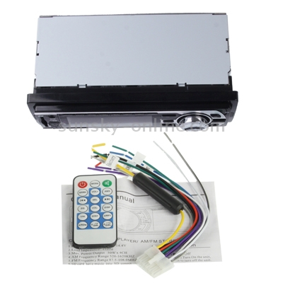 4 x 50W LCD Car Audio MP3 Player with Remote Contr... – Grandado