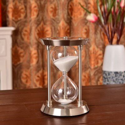 European Metal Hourglass Timer Clock Sand Metal+gl... – Vicedeal