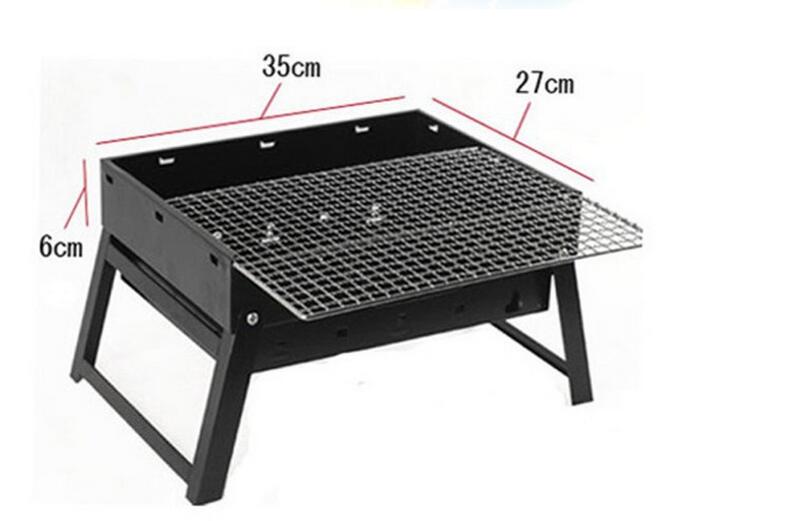 Small Portable Folding Barbecue Charcoal Grill Eas... – Vicedeal