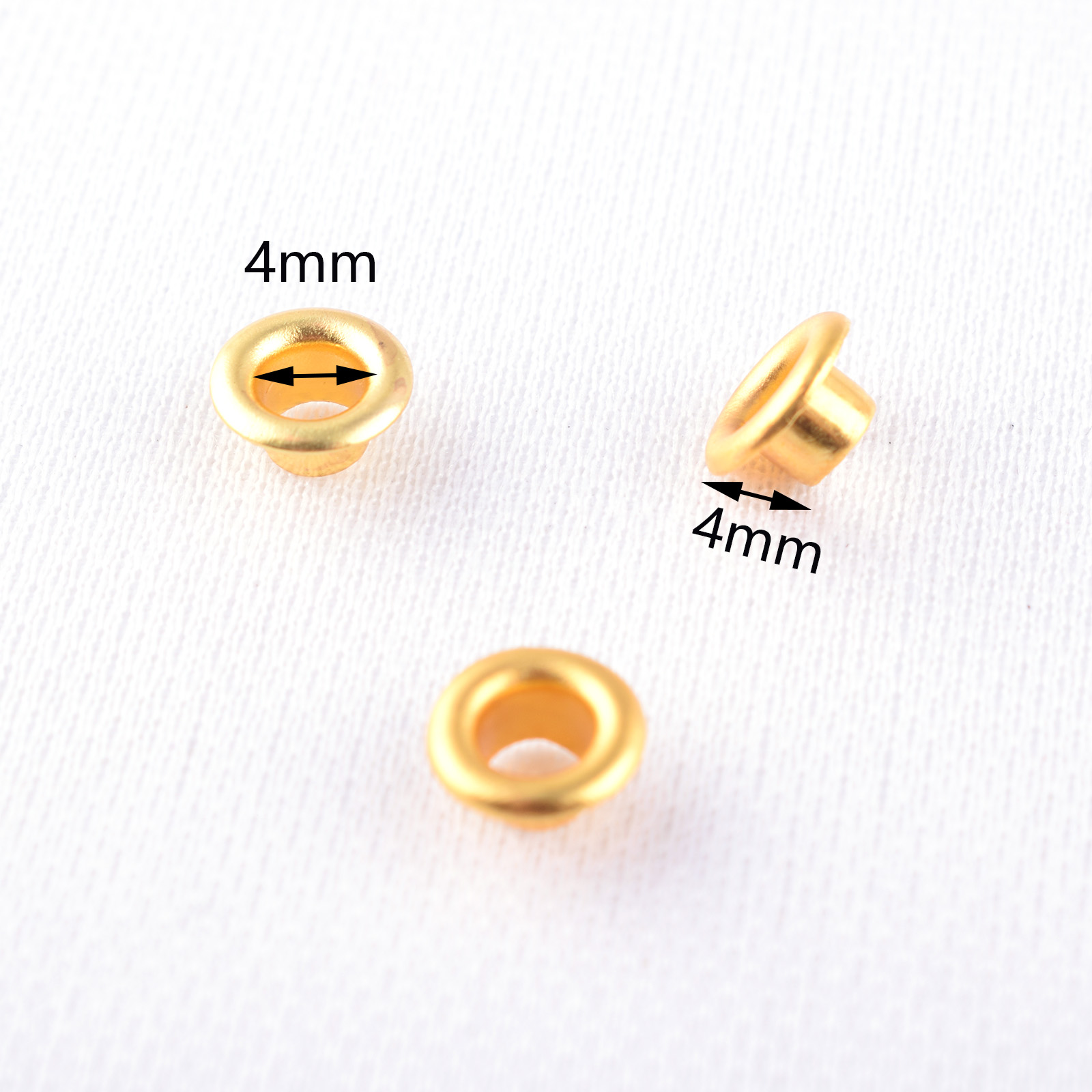 Gold Metal Eyelets Grommets Eyelet with Washer Gro... – Grandado