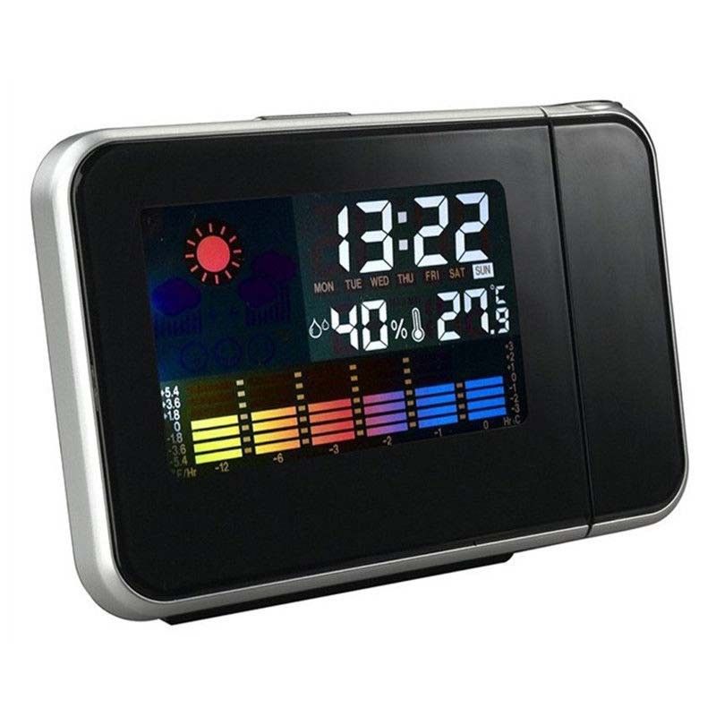 Attention Projection Digital Weather LCD Snooze Al... – Grandado