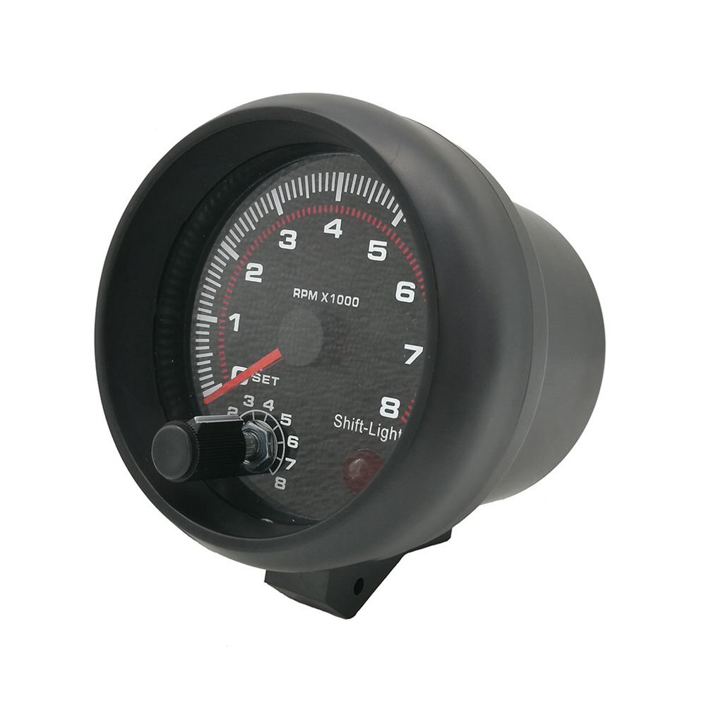 3,75 Inch Auto-Tachometer Schwarz Oberfläche Und S... – Vicedeal