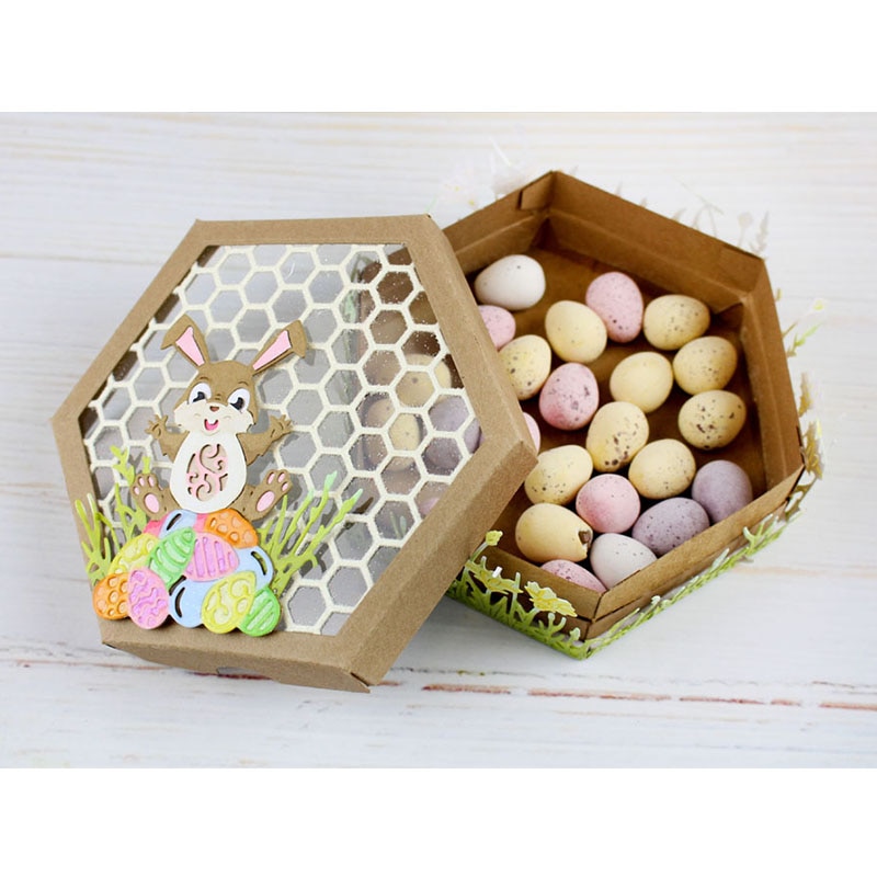 Easter Bunny Rabbit Metal Cutting Dies Stencils Fo... – Grandado