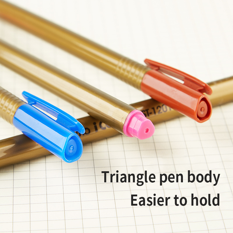 Refillable Paint Brush Ink Pen 12 Colors Washable ... – Vicedeal