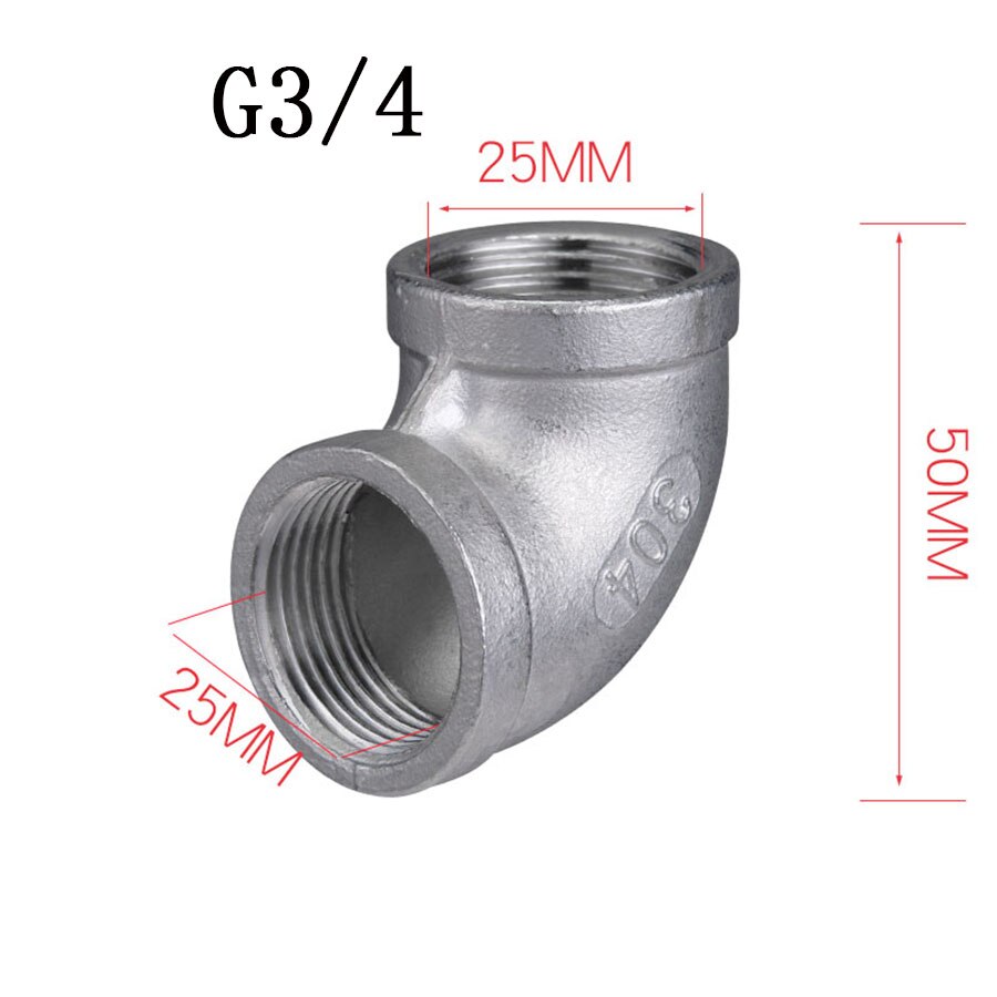 1/2" 3/4" 1 BSP Thread Tee Elbow Docking Hex Nippl... – Grandado