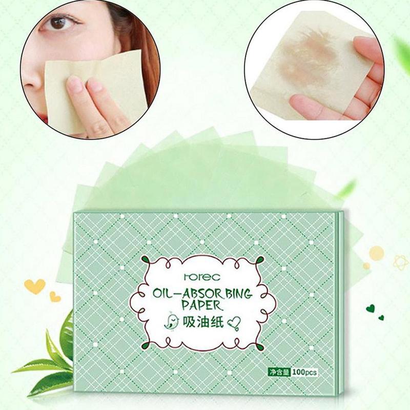 50pcs/box Portable Absorbent Paper Oil-absorbing P... – Grandado