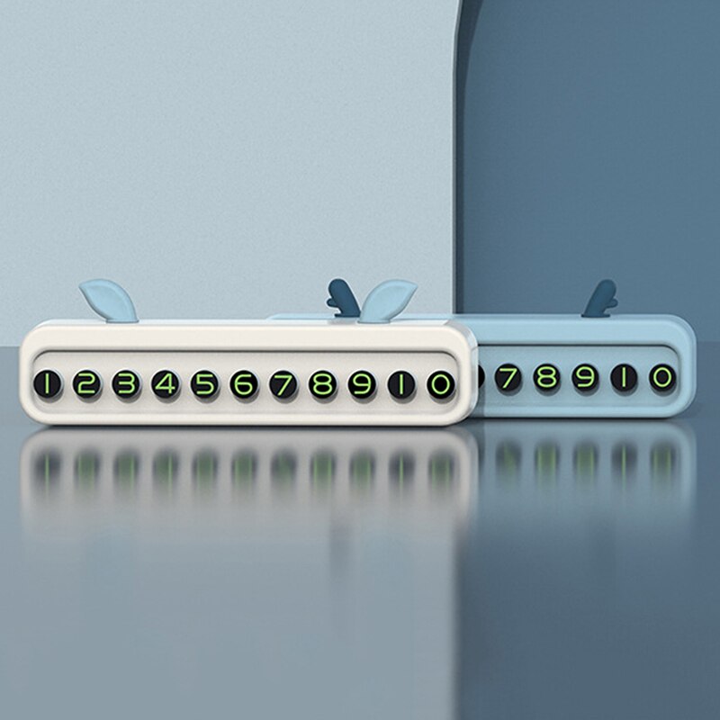 Car Temporary Parking Card 3D Cartoon Hidden Phone... – Grandado