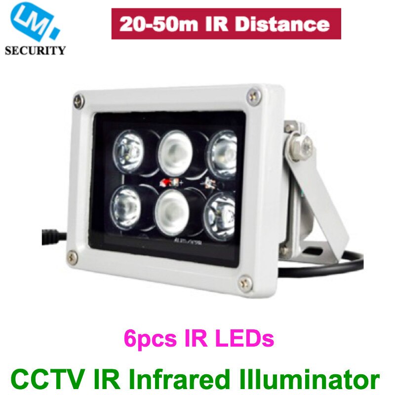 6 Pcs Leds Ir Verlichting Ir Infrarood Led Nachtzi... – Grandado