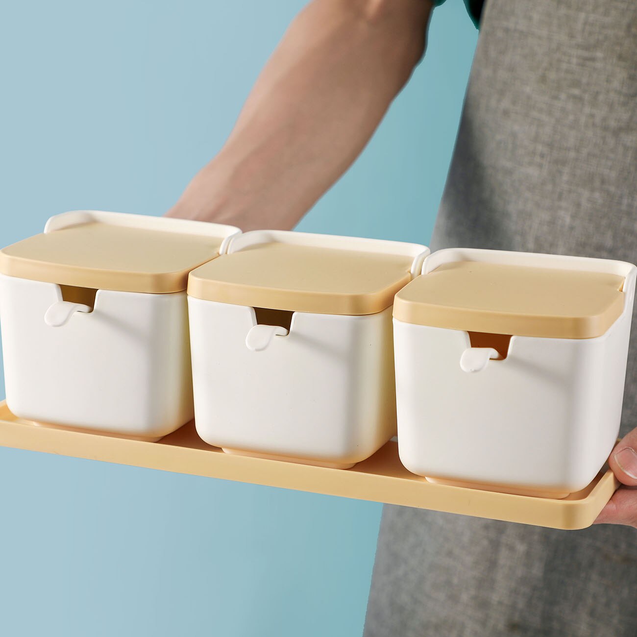 2/3pcs Kitchen Spice Jar Seasoning Box Spice Conta... – Grandado