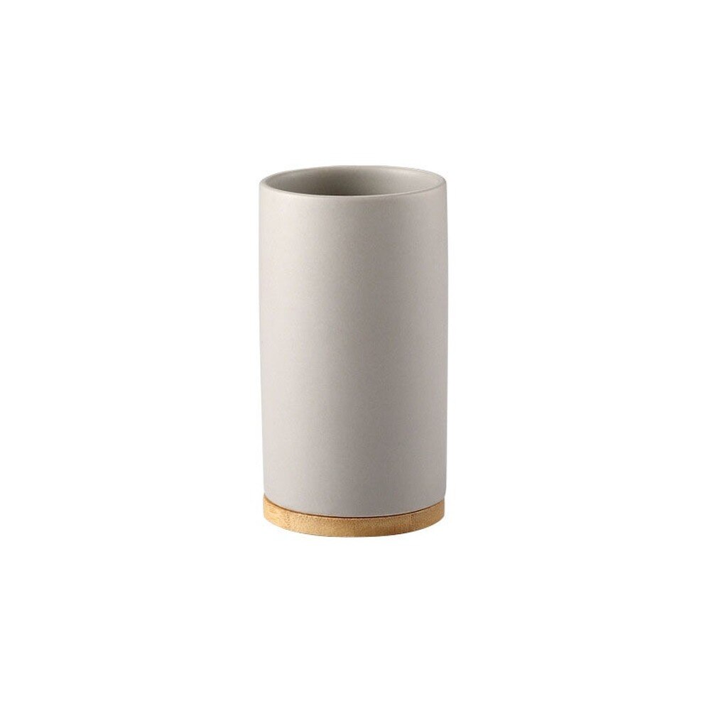 Bamboo Bathroom Tumblers Teeth Brushing Cup Bathro... – Grandado