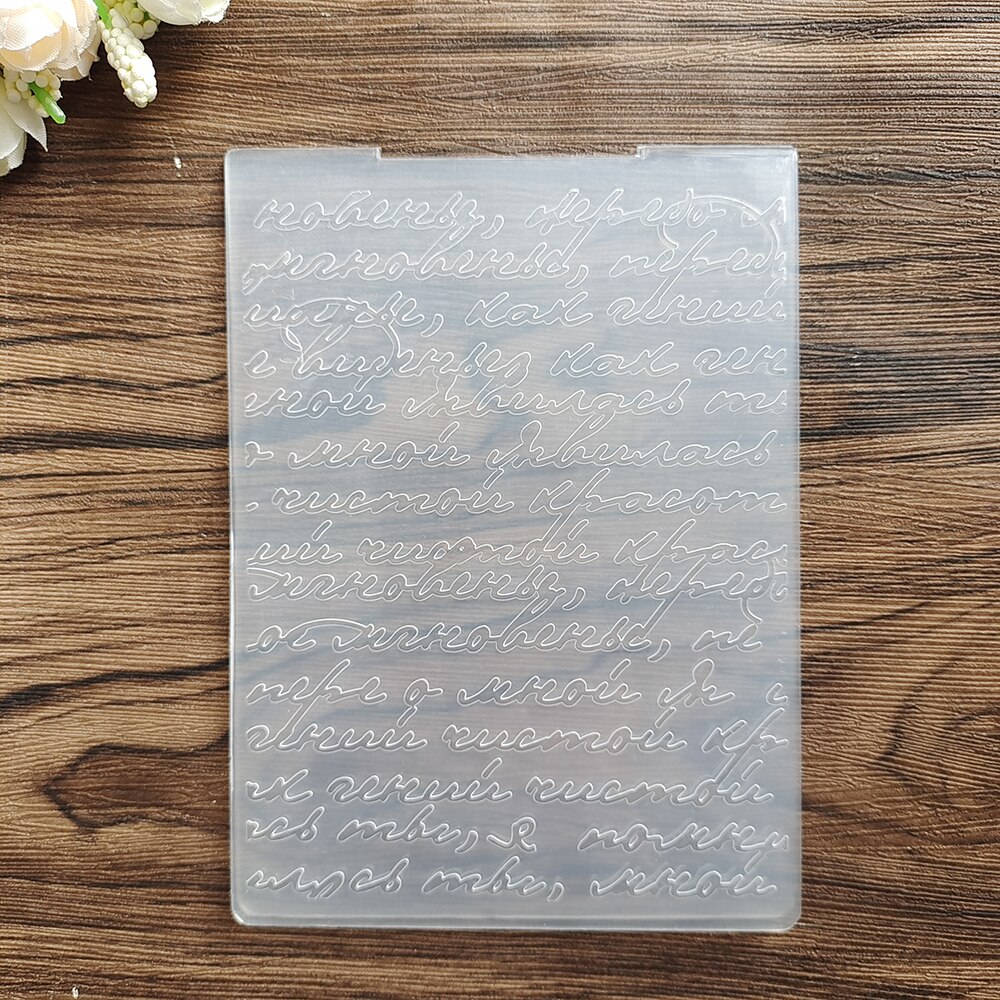 Groeten Embossing Map Voor Scrapbooking Diy Fotoal... – Vicedeal