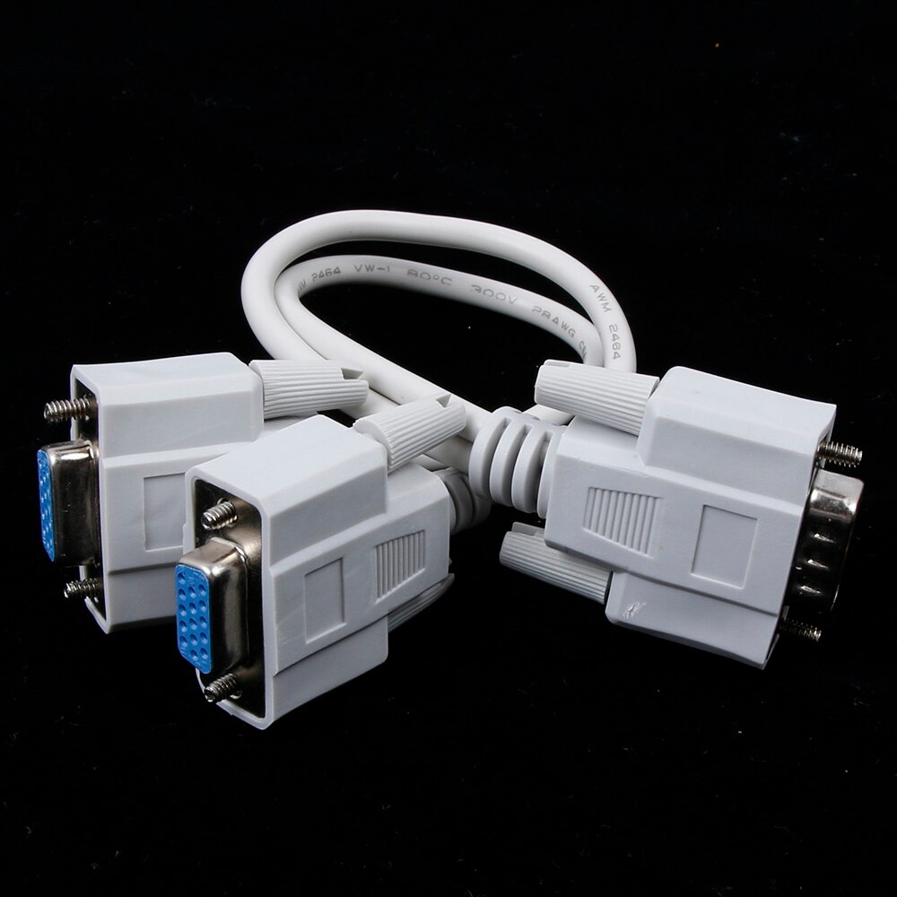 Cable divisor VGA SVGA Y para monitor de vídeo, Ca... – Grandado