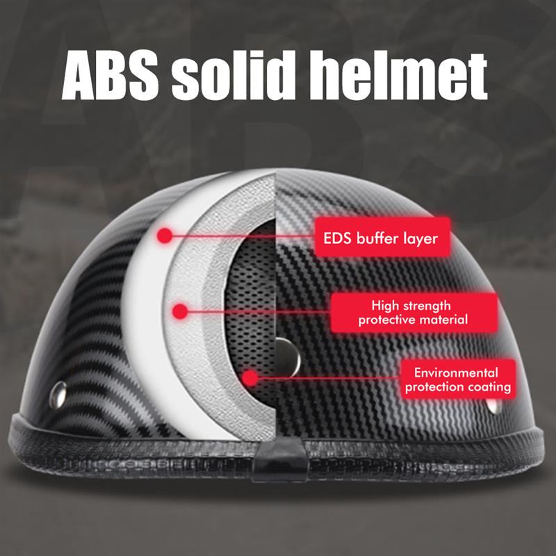 Retro Motorcycle Helmet For Harley Vintage Half Fa... – Grandado