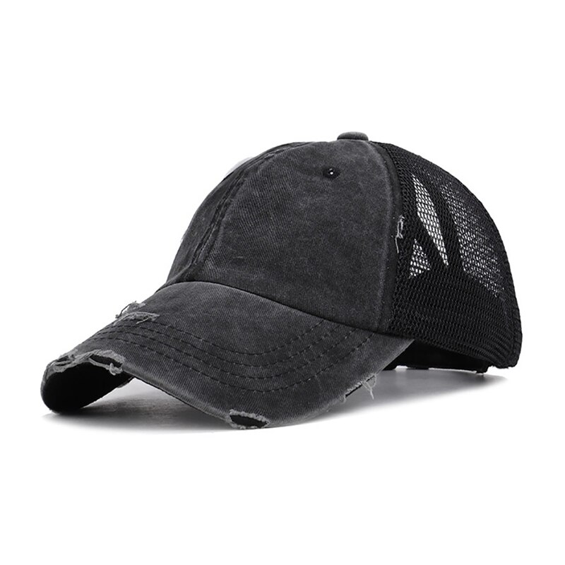 Baseball Caps Mesh Cotton Adjustable Back Portable... – Grandado