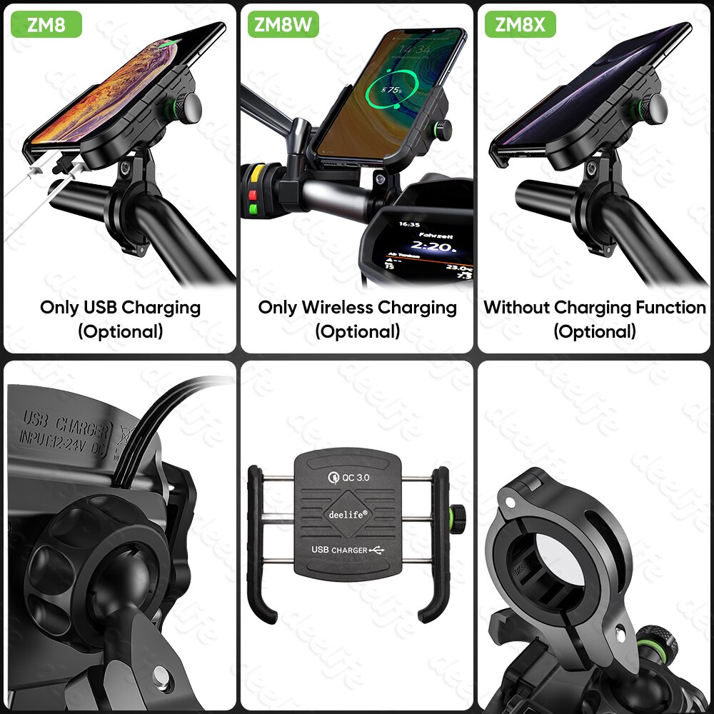 Deelife Motorbike Telefoon Houder Motorfiets Mobie... – Vicedeal