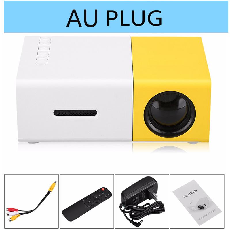 Mini YG300 Lcd Projector 400-600 Lumens 320X240 Pi... – Grandado