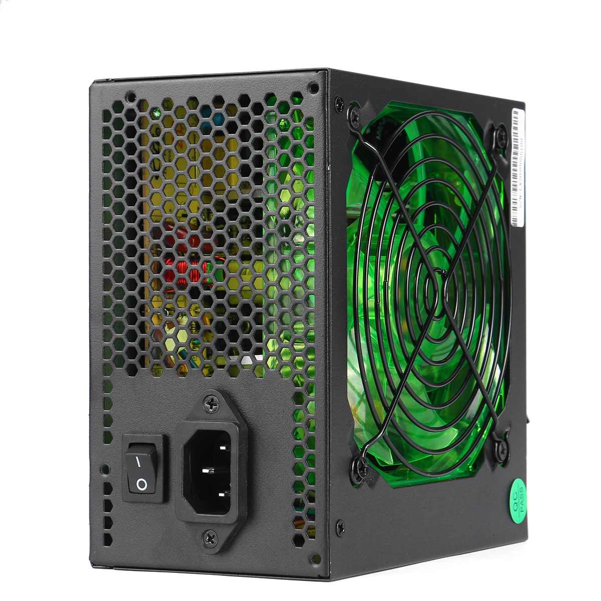 Max 700W Power Supply PC Silent Green Fan ATX 24pi... – Grandado