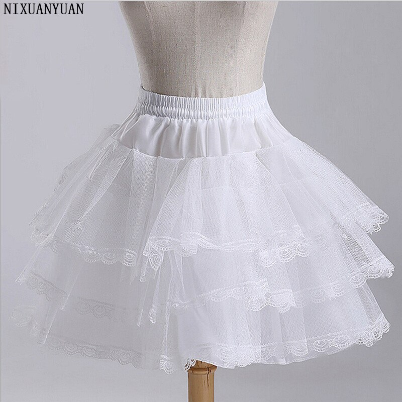 NIXUANYUAN Meisjes Korte Jurk Onderrok Petticoat L... – Grandado
