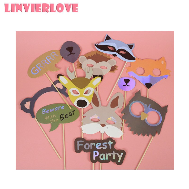 LINVIERLOVE Happy Birthday Photo Booth Props It's ... – Grandado