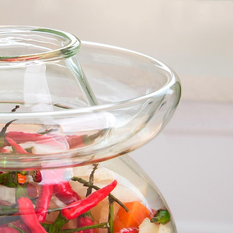 Thicken Transparent Glass Pickle Jar Korea Pickled... – Vicedeal