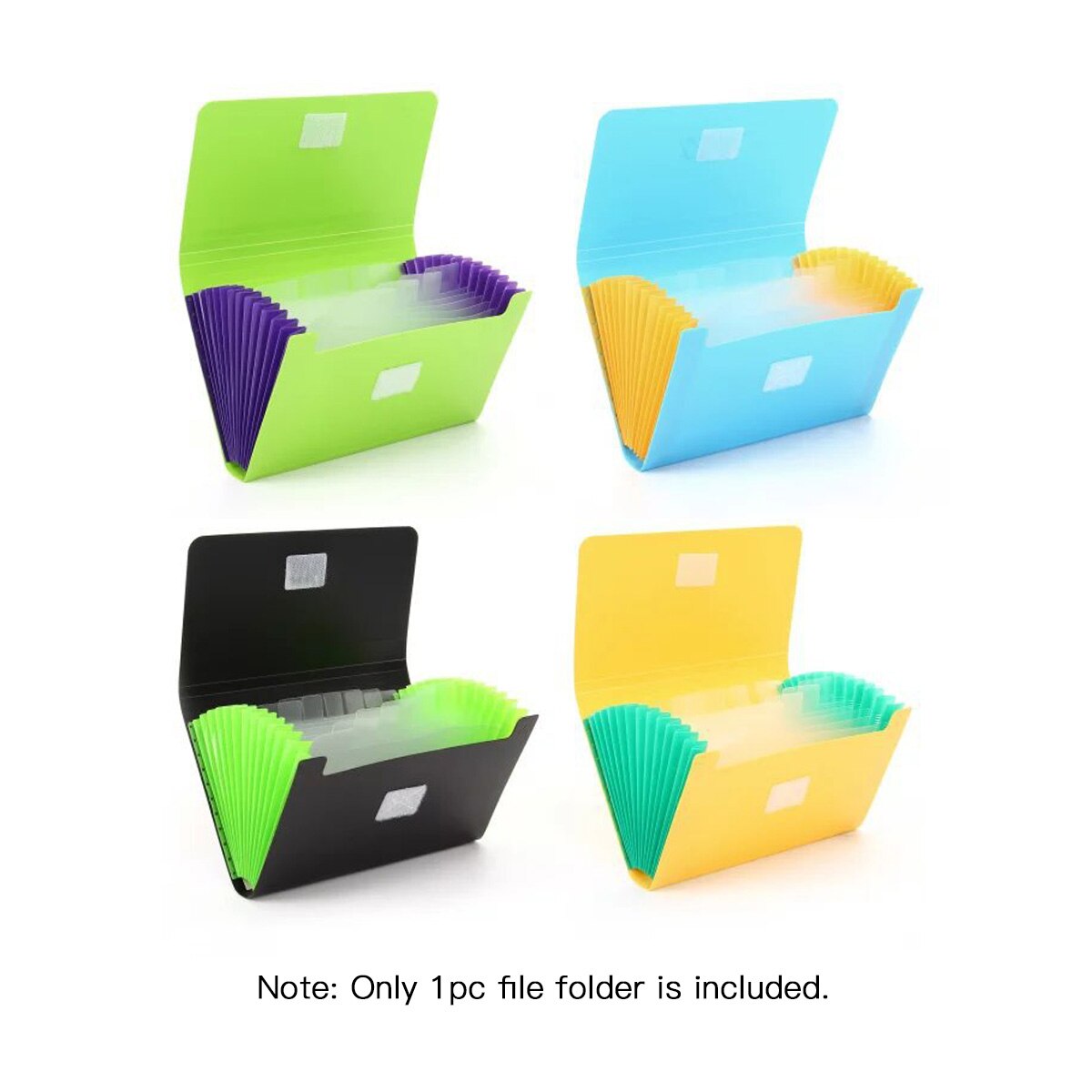 Portable Small A6 Expanding File Folder with 12 Po... – Vicedeal