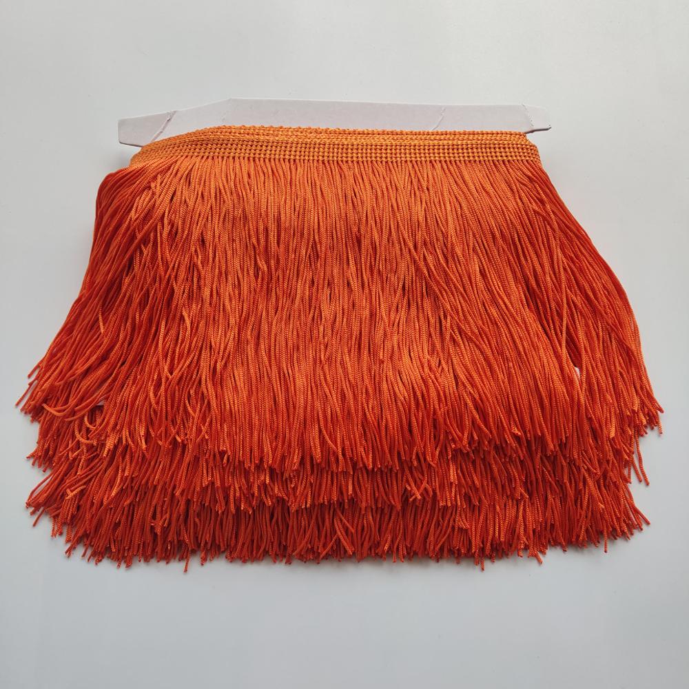 1Meters Pretty 15CM Long Deep Orange Lace Fringe T... – Vicedeal