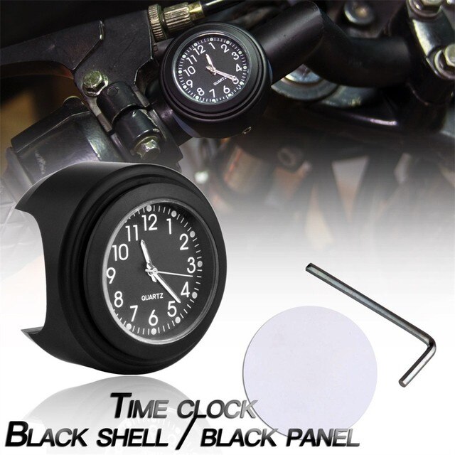Universal 22-25mm Motorcycle Clock Waterproof Dial... – Vicedeal