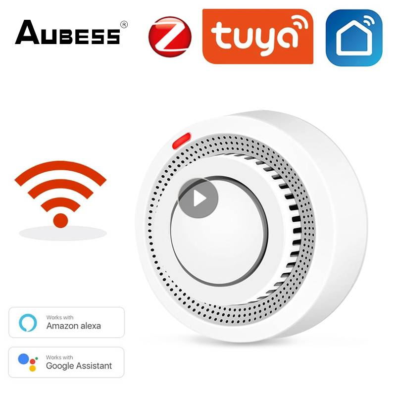 Tuya Zigbee WIFI Smoke Detector Fire Protection Al... – Vicedeal