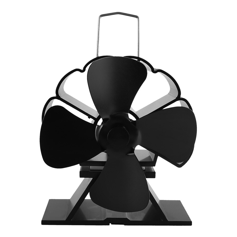 5 Blades Fireplace Fan Eco Friendly Heat Powered S... – Vicedeal