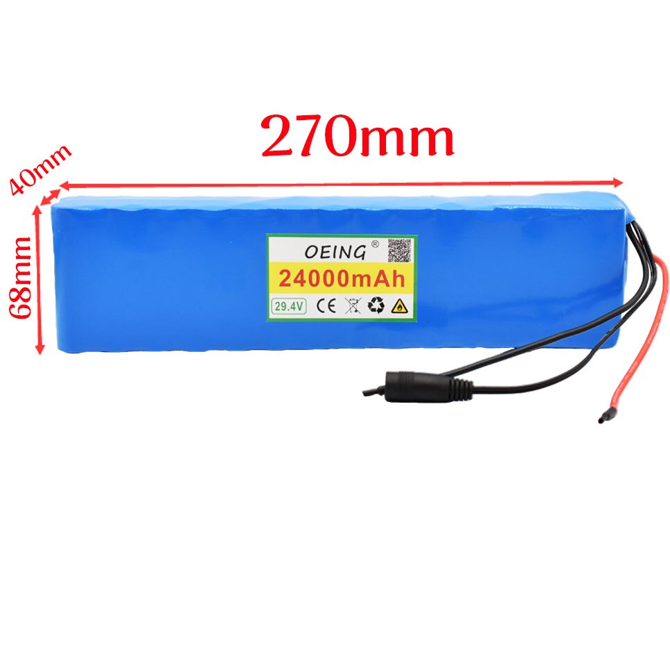 NEUESTE 7S4P 24V li-Ion akku 29,4 v 24Ah elektrisc... – Grandado