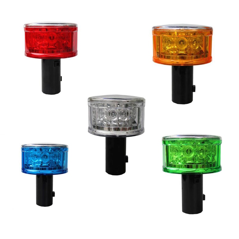 12pcs GREEN LED Flashing Light Solar Warning Light... – Vicedeal