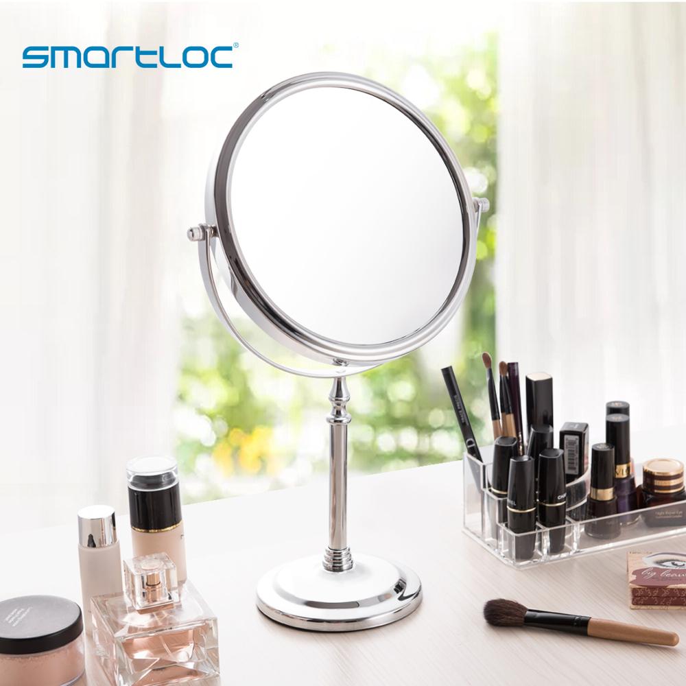 smartloc 20cm 2 Face 7X Iron Stand Round Bathroom ... – Grandado