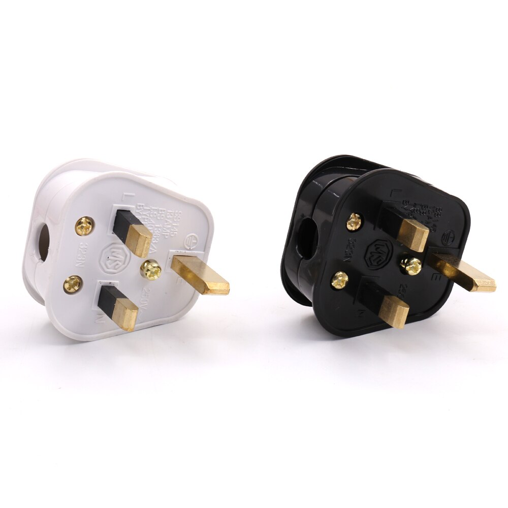 HI-End UK AC power cable Power Plug Connector UK 3... – Grandado