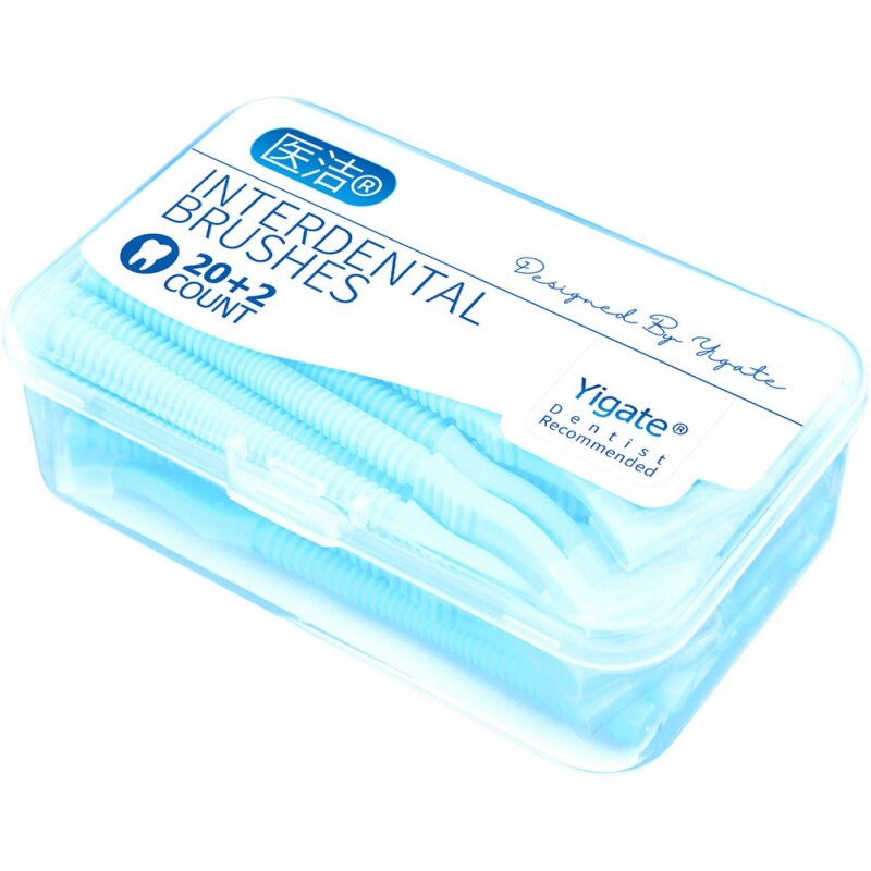22 Pcs L Shaped Interdental Brush Denta Floss Inte... – Grandado