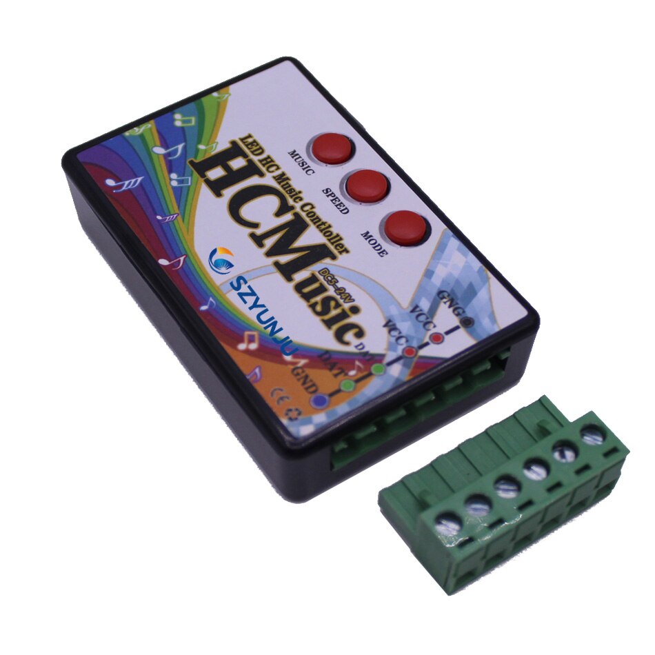 LED Musik Regler DC5V-24V Für WS2812B WS2811 WS281... – Grandado